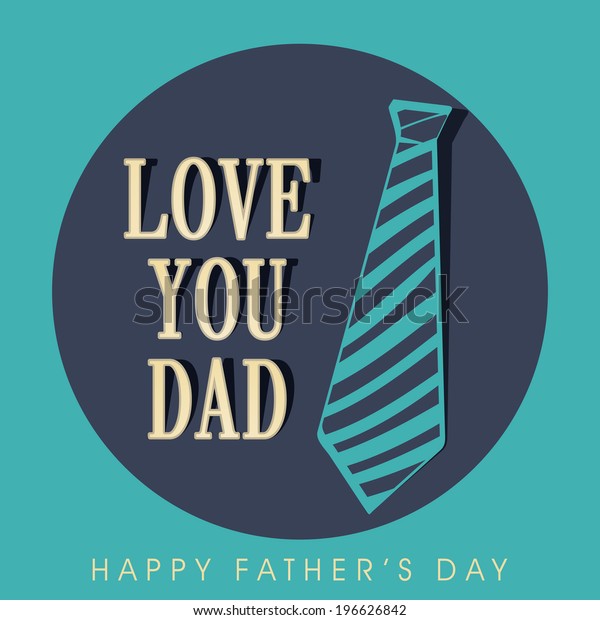 Stylish Greeting Card Design Necktie Stylish Stock Vector (Royalty Free ...