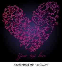 Stylish Heart Symbol Stock Vector (Royalty Free) 31186999 | Shutterstock