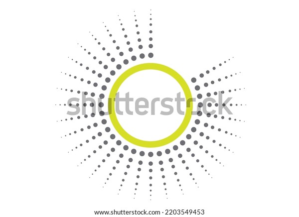 Stylish Rays Sun Light Source Decor Stock Vector (Royalty Free ...