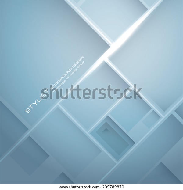 Stylist Background Design Come Layers Stock Vector (Royalty Free ...
