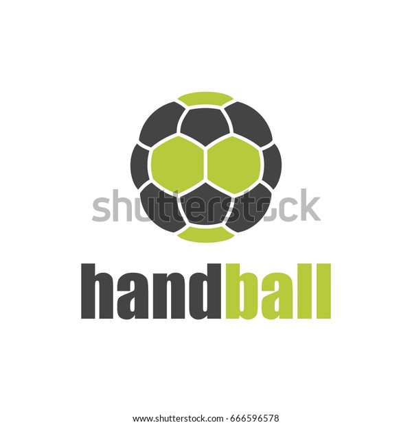 Stylized Handball Ball Stock Vector (Royalty Free) 666596578 | Shutterstock