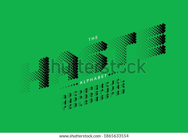 Stylized Haste Alphabet Font Vector: เวกเตอร์สต็อก (ปลอดค่าลิขสิทธิ์ ...