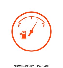 Stylized Icon Automobile Fuel Sensor On Stock Vector (Royalty Free ...