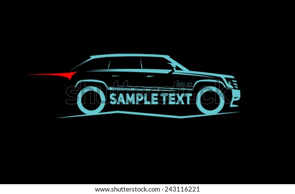 Stylized Offroad Car: เวกเตอร์สต็อก (ปลอดค่าลิขสิทธิ์) 243116221 ...