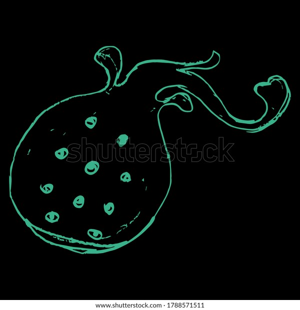 Stylized Spotted Stingray Fish Manta Ray Stock Vector (Royalty Free ...