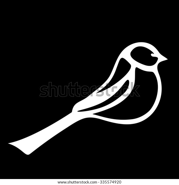 Stylized Vector Illustration Bird Tomtit Logo Stock Vector (Royalty Free) 335574920 | Shutterstock