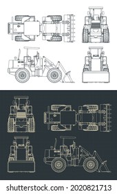 2,755 imágenes de Bulldozer blueprint - Imágenes, fotos y vectores de ...
