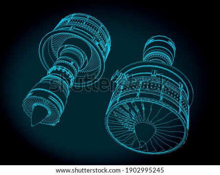 Jet Engine Drawing | Free download on ClipArtMag