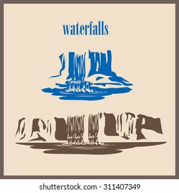 19,706 Waterfall icon Images, Stock Photos & Vectors | Shutterstock