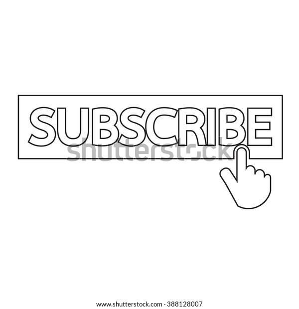Subscribe Icon Symbol Illustration Design Stock Vector (Royalty Free ...