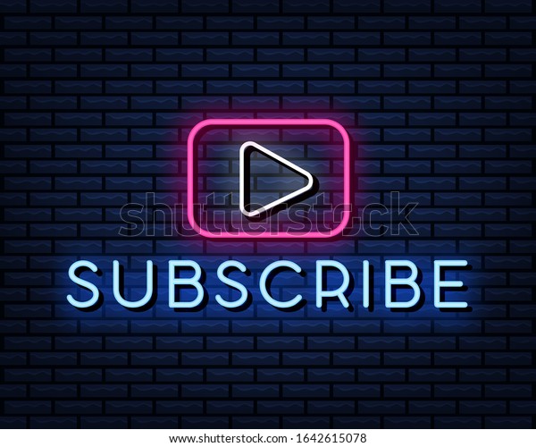 Subscribe Neon Sign Vector Illustration Stock Vector (Royalty Free ... Subscribe Neon Sign Vector Illustration Stock Vector (Royalty Free ...