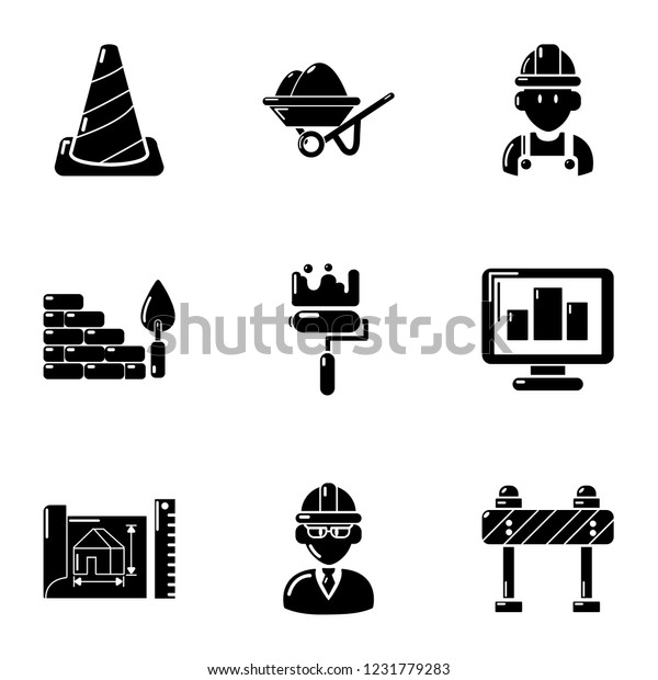 Substitute Icons Set Simple Set 9 Stock Vector (Royalty Free ...
