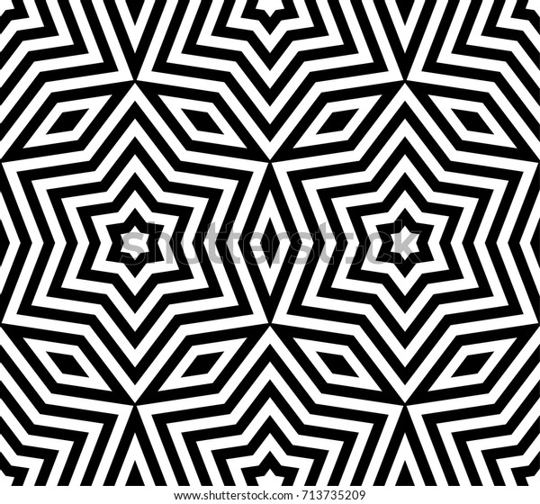 Subtle Geometric Ornament Seamless Pattern Vector Stock Vector (Royalty ...