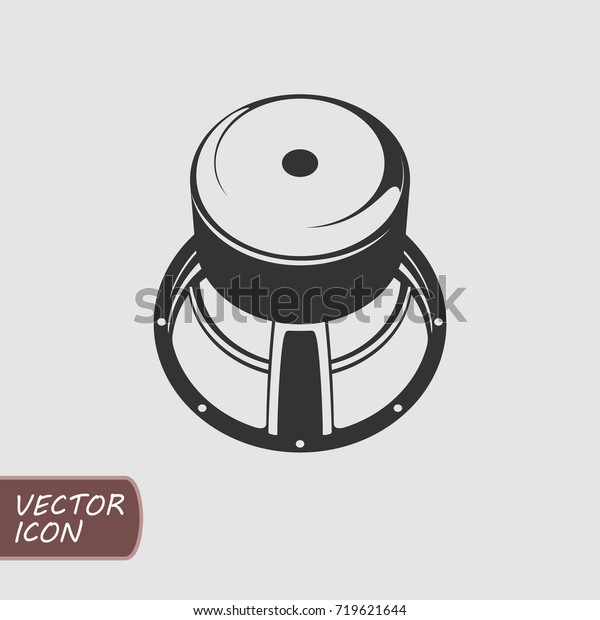 Subwoofer Speaker Logo Vector 스톡 벡터(로열티 프리) 719621644 | Shutterstock