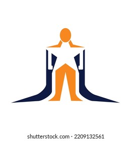 Success Coaching Logo Design Template Vector Stock Vector (Royalty Free ...