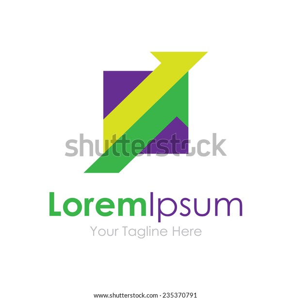 Success Green Arrow Concept Elements Icon Stock Vector (Royalty Free ...