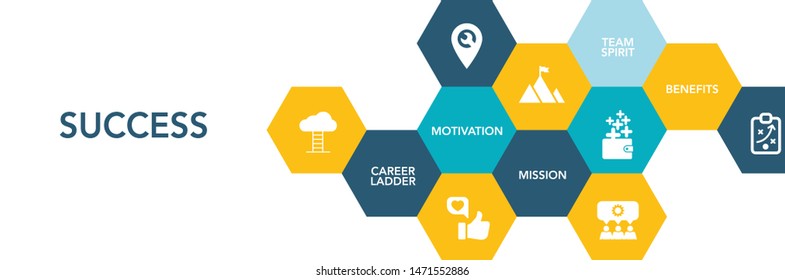 Success Illustration Icon Concept Stock Vector (Royalty Free) 1471552886