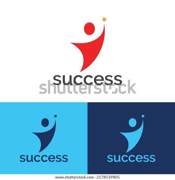 Success Logo Design Vector Templet Stock Vector (Royalty Free ...