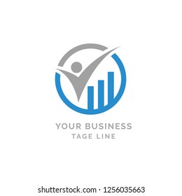 Success Logo Icon Stock Vector (Royalty Free) 1256035663