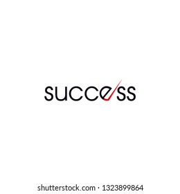 Success Logo Template Stock Vector (Royalty Free) 1323899864 | Shutterstock