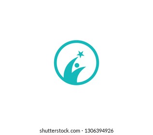 Success Men Logo Stock Vector (Royalty Free) 1306394926 | Shutterstock