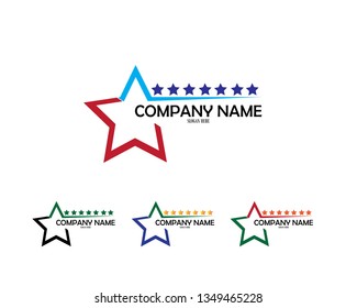Success Star Logo Vector Stock Vector (Royalty Free) 1349465228 ...