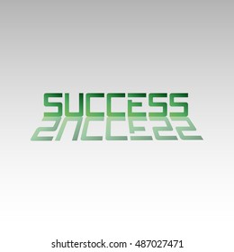 Success Tag Mirror Shadow Stock Vector (Royalty Free) 487027471 ...