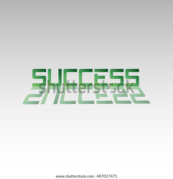 Success Tag Mirror Shadow Stock Vector (Royalty Free) 487027471 ...