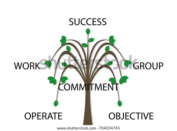 Success Tree Business Concept Stock Vector (Royalty Free) 704034745 ...