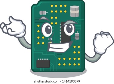 Successful Circuit Board Pcb Cartoon Shape Stock Vector (Royalty Free ...