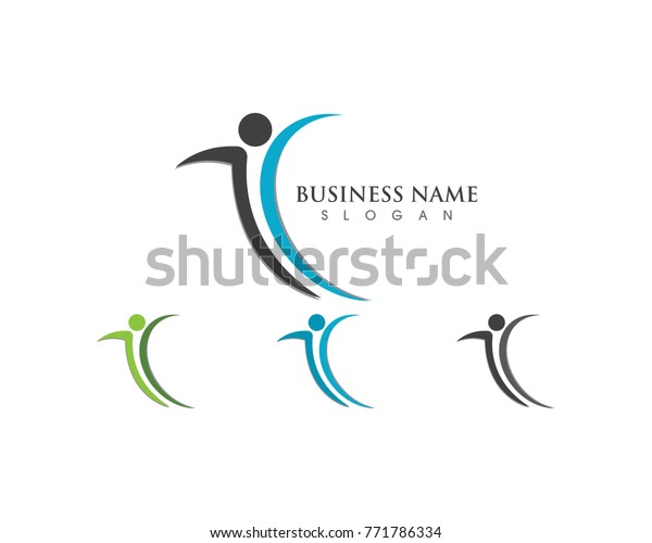 successful people logos Template