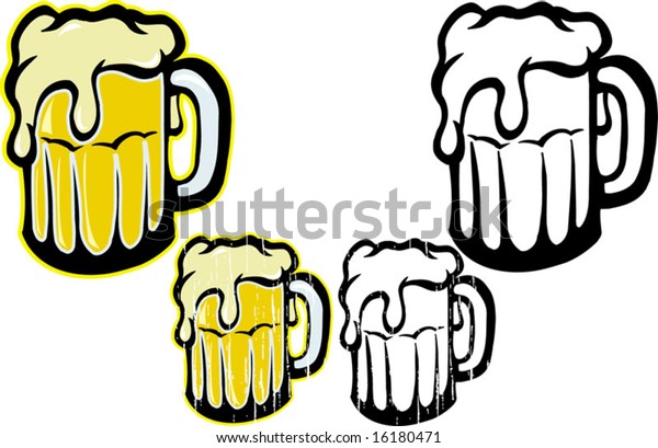 Suds Beers Stock Vector (Royalty Free) 16180471 | Shutterstock