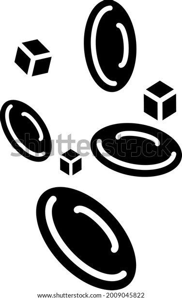 Sugar Blood Glycemia Icon Vector Illustration Stock Vector (Royalty ...