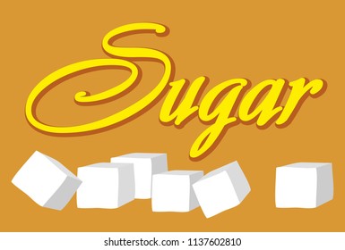 Sugar Vector Illustration Stock Vector (Royalty Free) 1137602810 ...