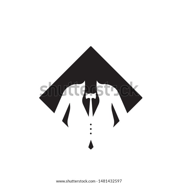 Suit Icon Isolated On White Background Stock Vector (Royalty Free ...