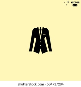 Suit Jacket Linear Icon Modern Outline Stock Vector (Royalty Free ...