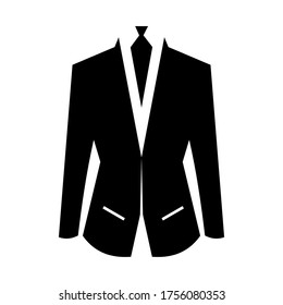 Suit Vector Illustration White Background Stock Vector (Royalty Free ...
