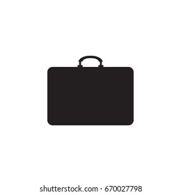 Summer Icon Vector Suitcase Stock Vector (Royalty Free) 1183358389