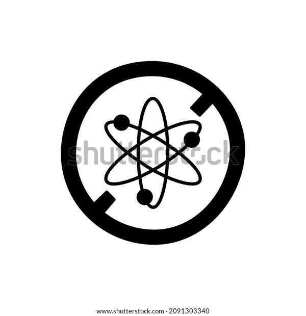 Sulfate Icon Black Flat Glyph Filled Stock Vector (Royalty Free ...