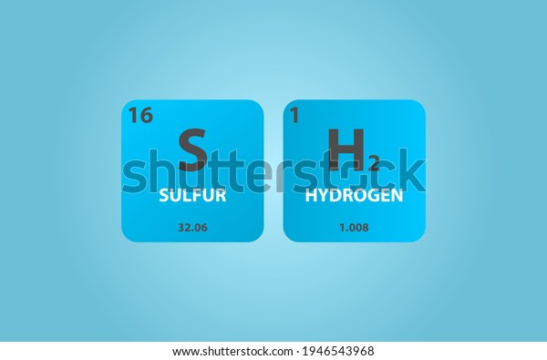 Sulfur Sulfide Sh2 Molecule Simple Molecular Stock Vector (Royalty Free) 1946543968 | Shutterstock