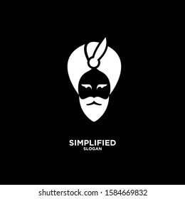 Gold Sultan Logo Icon Design Vector: เวกเตอร์สต็อก (ปลอดค่าลิขสิทธิ์ ...