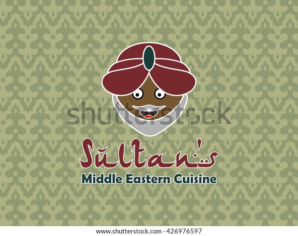 Sultans Logo Middle Eastern Arabic Mediterranean Stock Vector (Royalty ...