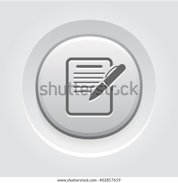 Summary Icon Business Concept Stock Vector (Royalty Free) 402857659
