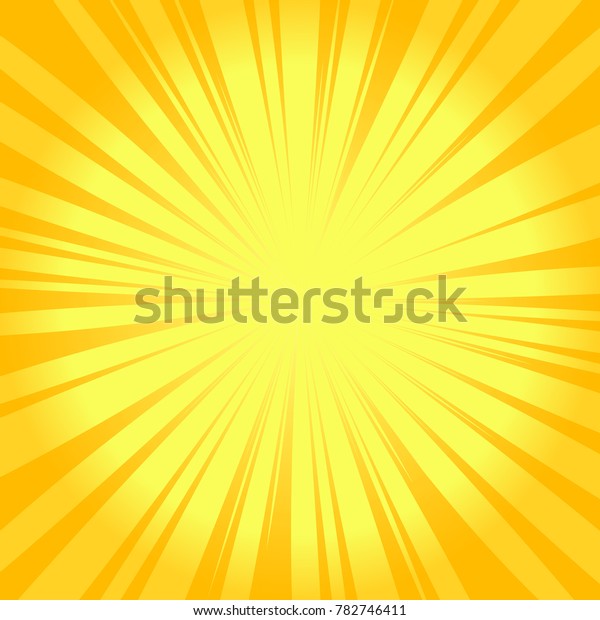 Summer Sunburst Background Glowing Radiant Backdrop Stock Vector ...