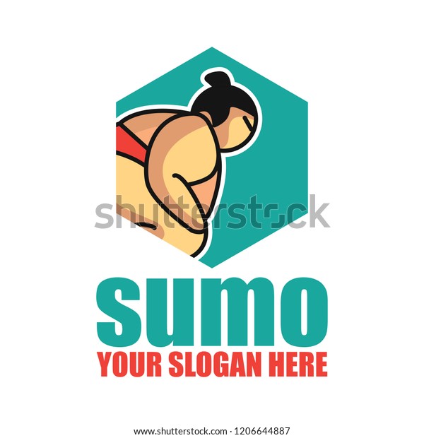 Sumo Logo Text Space Your Slogan Stock Vector (Royalty Free) 1206644887 ...