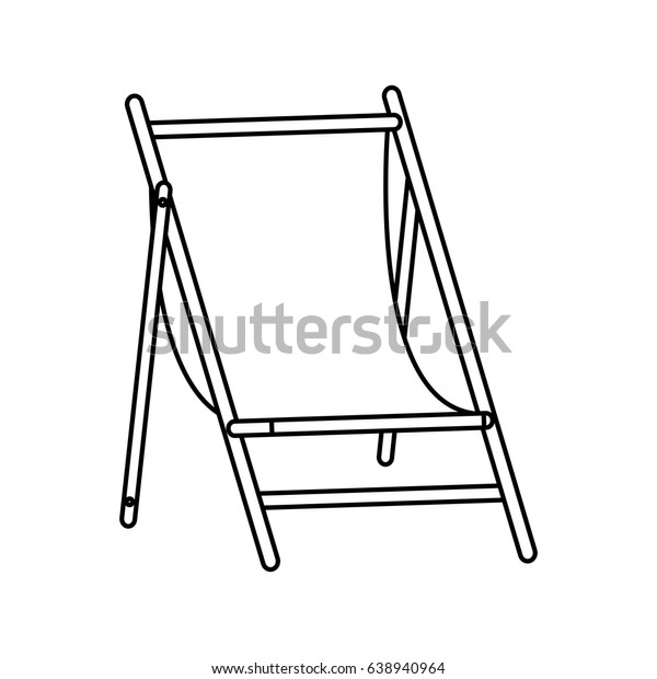 Sun Chair Icon Image Stock Vector (Royalty Free) 638940964 | Shutterstock
