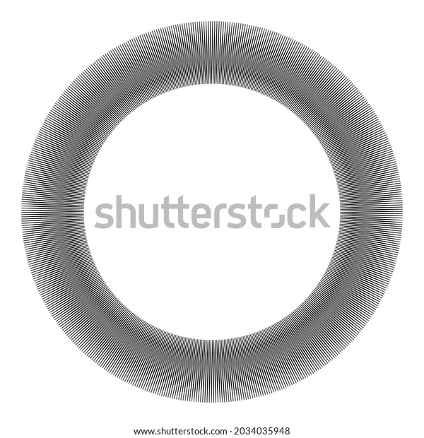 Sun Contour Outline Icon Black Color Stock Vector (Royalty Free ...