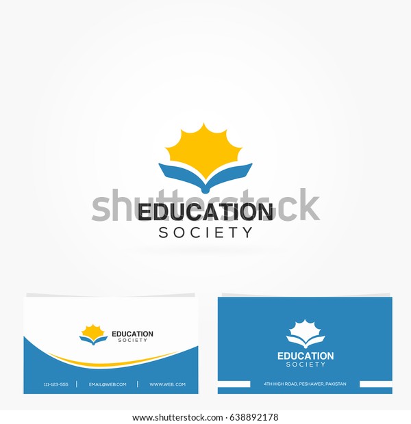 Sun Education Logo Stock Vector (Royalty Free) 638892178 | Shutterstock