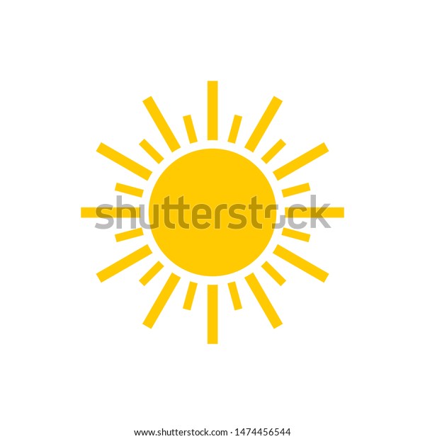 Sun Icon Sun Collection Logo Ico Stock Vector (Royalty Free) 1474456544