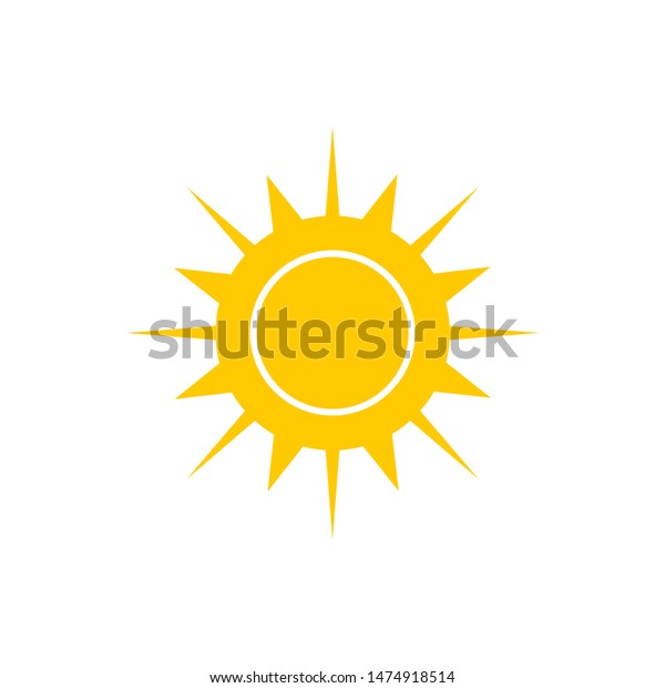 Sun Icon Sun Collection Logo Ico Stock Vector (Royalty Free) 1474918514 ...